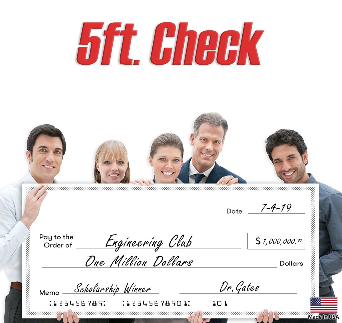 48- Promotional Cheques – Orange